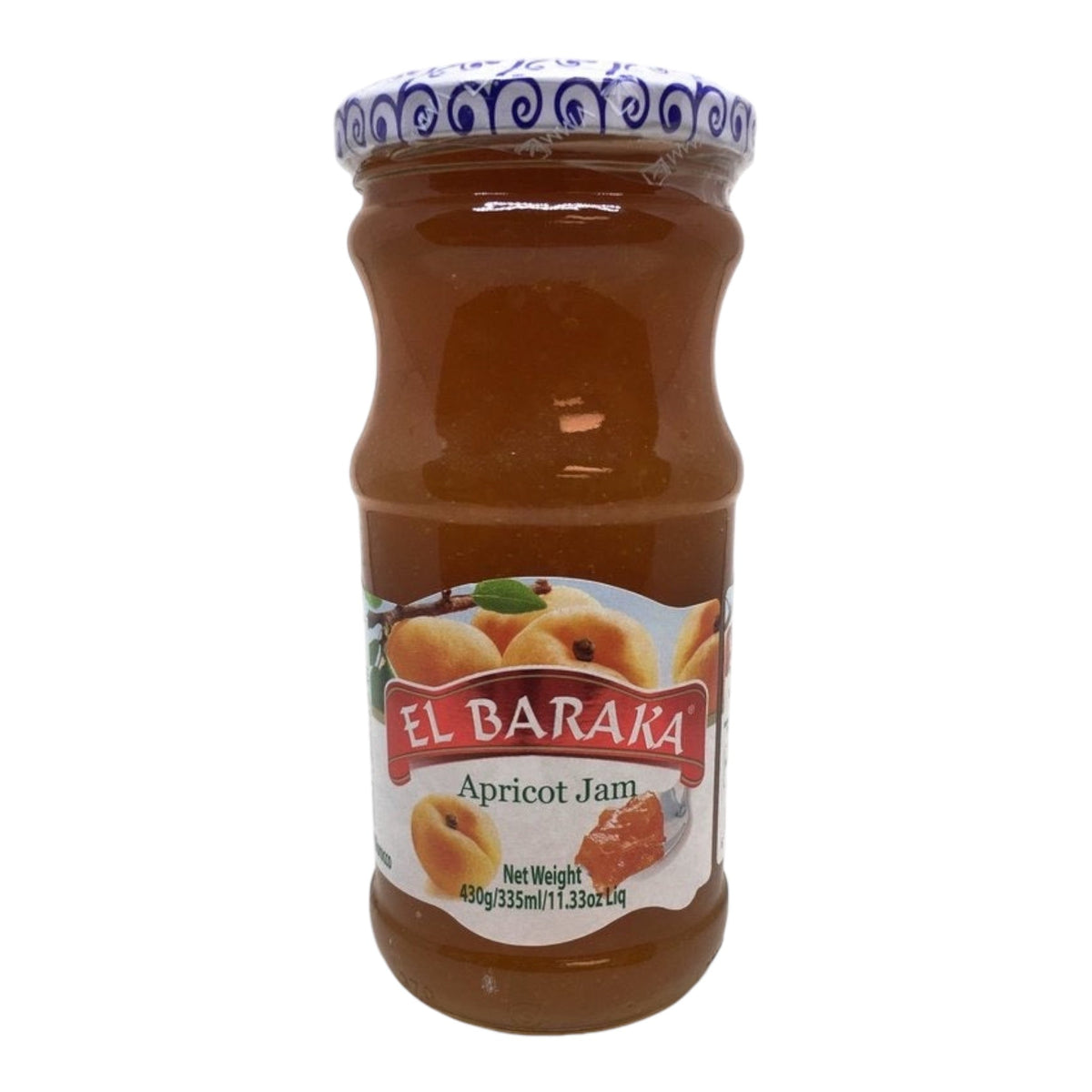Elbarraka Apricot Jam 430g – Moroccan Souq