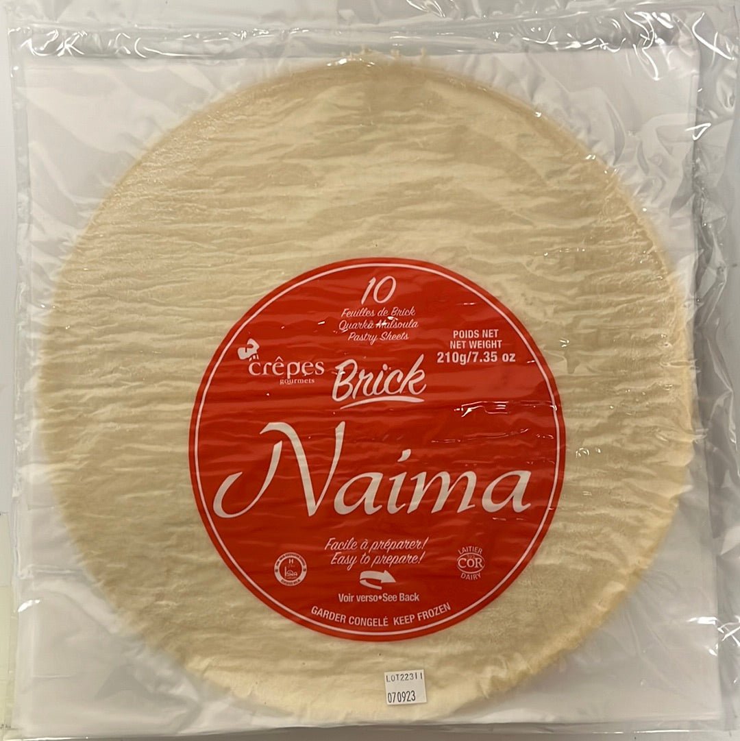 Malsouka Dioul Brick Naïma 10 sheets (268g) – Moroccan Souq