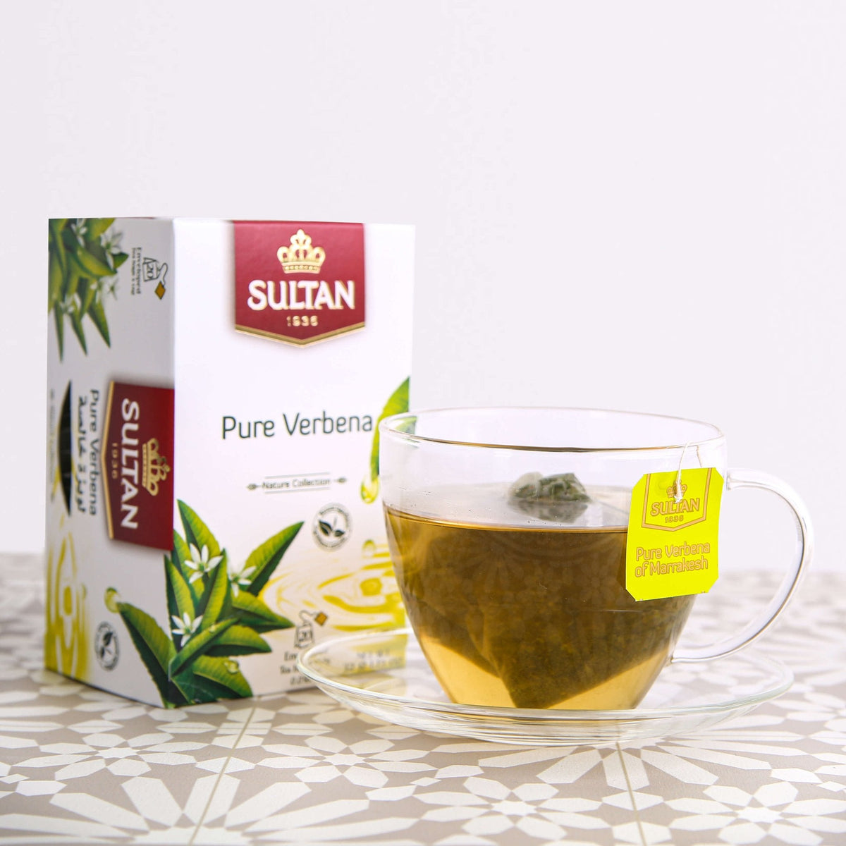 SULTAN Tisane Pure Verbena Tea - 20 Bags – Moroccan Souq