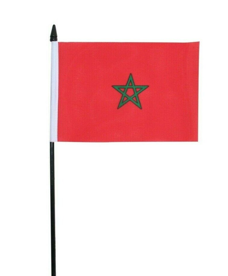 Moroccan Mini Flag 4x6in – Moroccan Souq